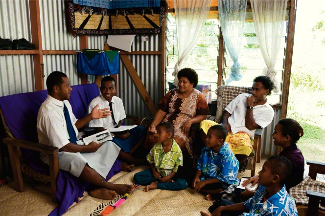 Teaching a Family from Fiji