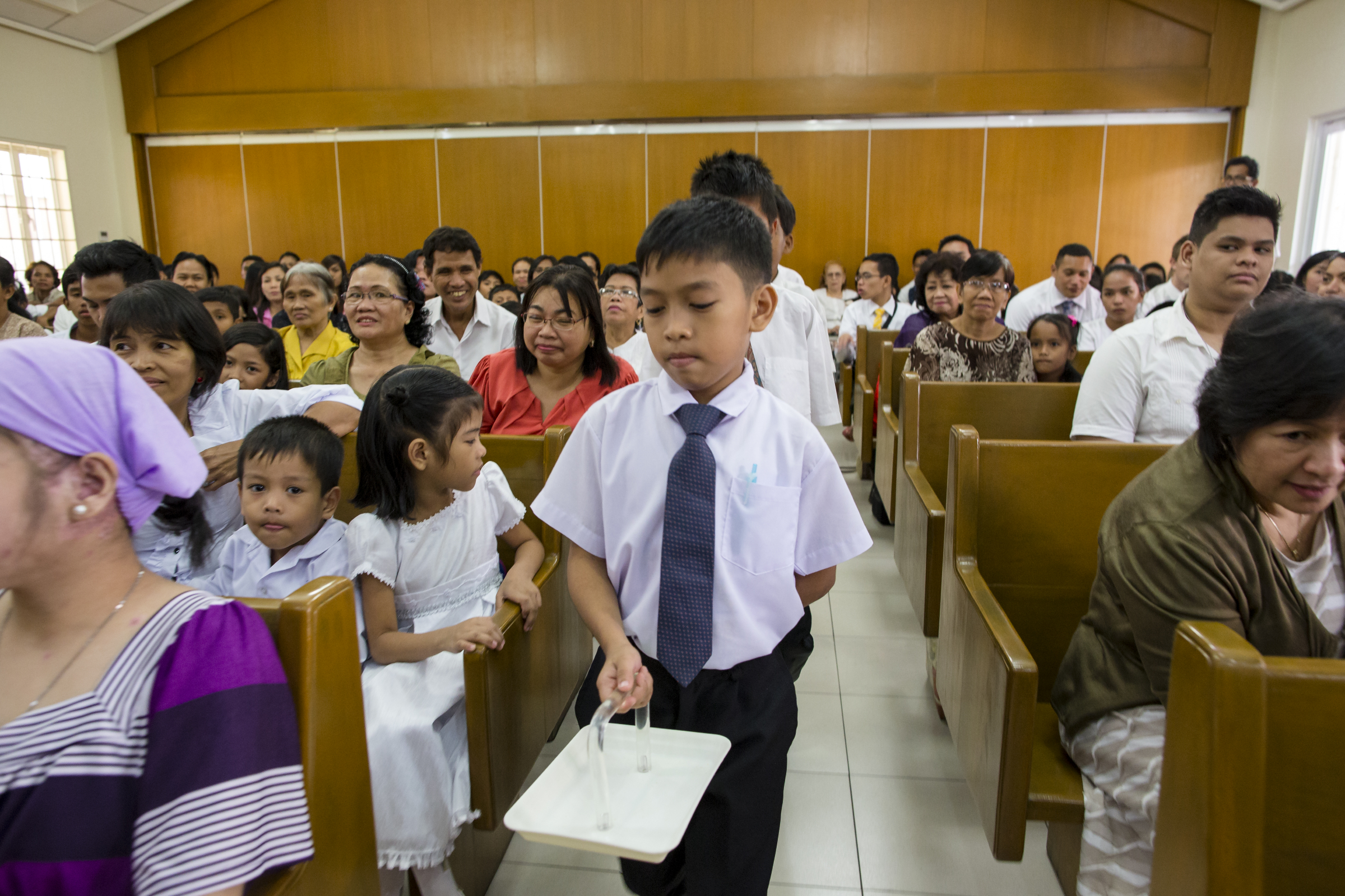 Deacons Passing the Sacrament